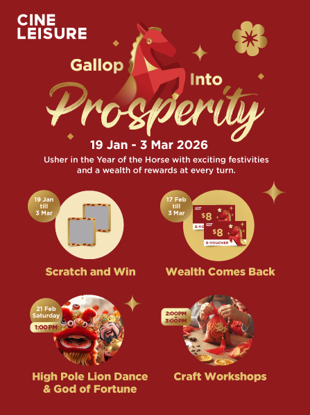 Gallop into Prosperity With Cathay Malls - Cathay Malls | Cineleisure